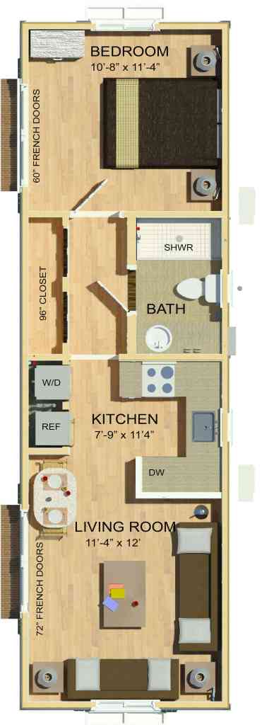 Benton Custom ADU Home - Alameda Tiny Homes